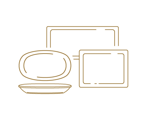 Fine Porcelain :: Graphics :: Platter